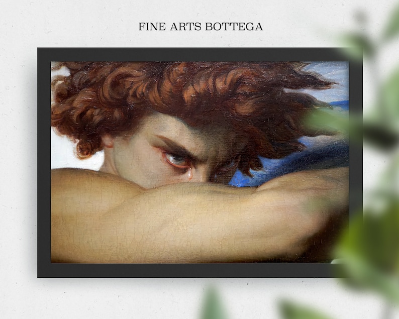 PRINTED Fallen Angel Alexandre Cabanel Art Gift Classic - Etsy UK