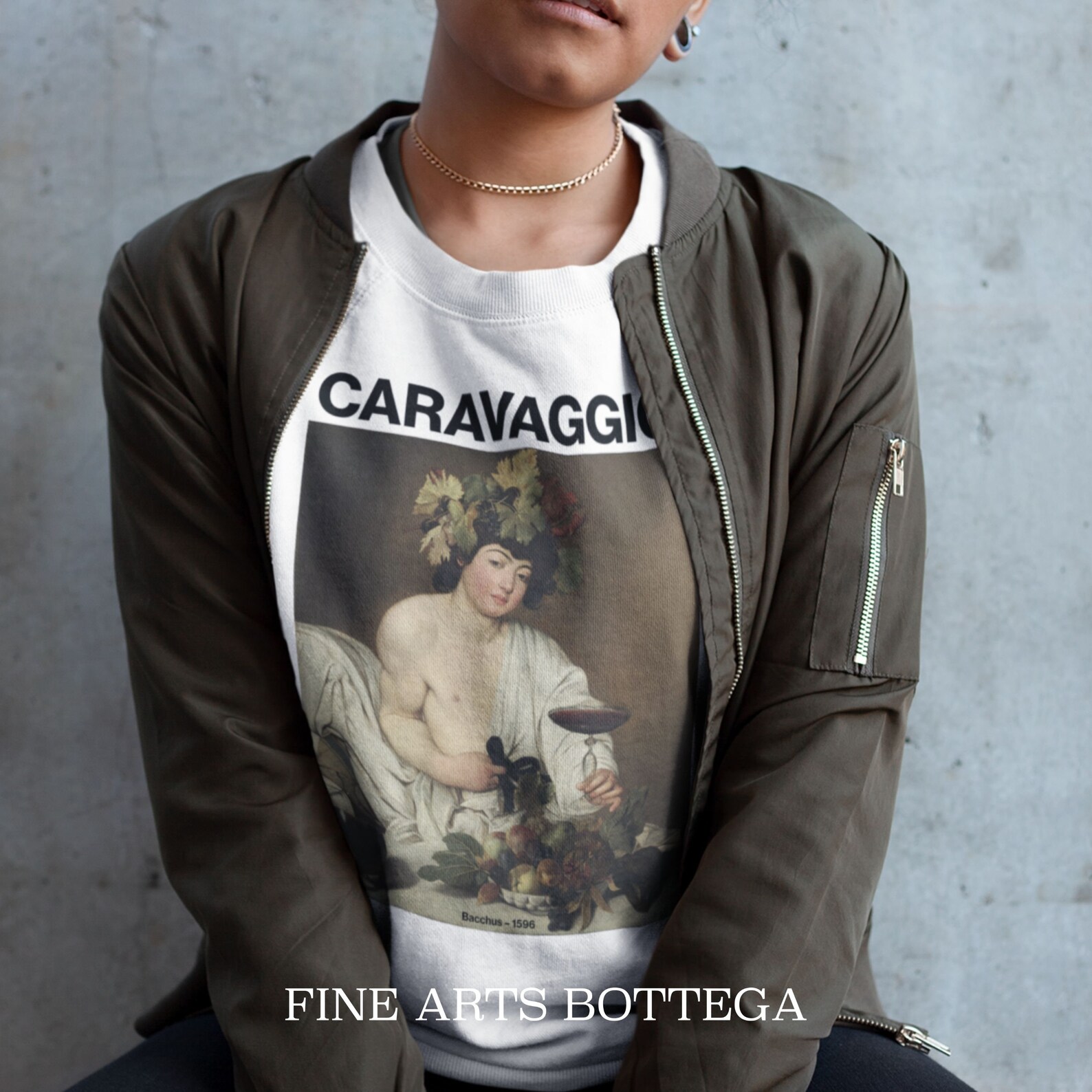 Caravaggio – Bacchus Unisex T-shirt Classical Art | Old Painting ...