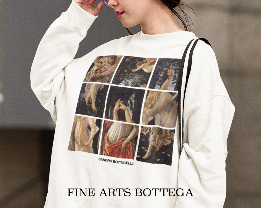 La Primavera / Three Graces – Sandro Botticelli Grid Unisex Sweatshirt ...