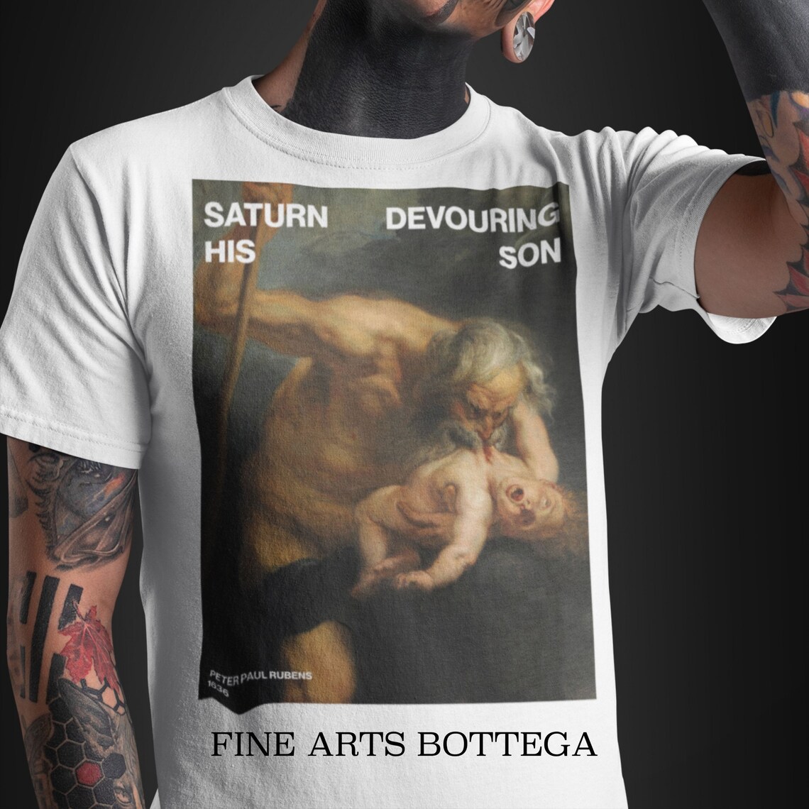 Saturn Devouring His Son Peter Paul Rubens Unisex T-Shirt | Etsy