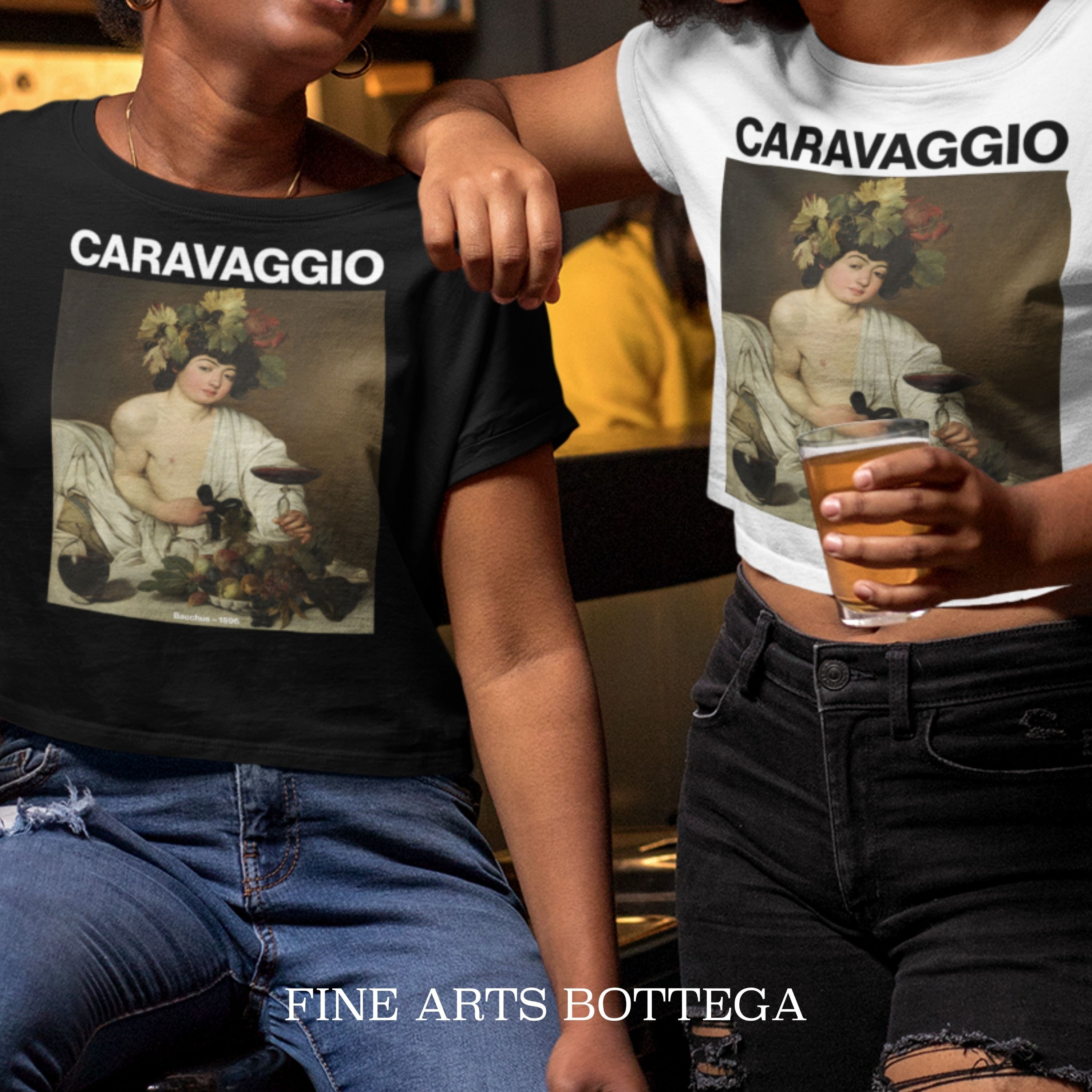 Caravaggio – Bacchus Unisex T-shirt Classical Art | Old Painting ...