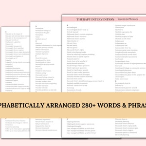 Therapy Documentation Bundle Therapist Tools, Client Progress Notes ...