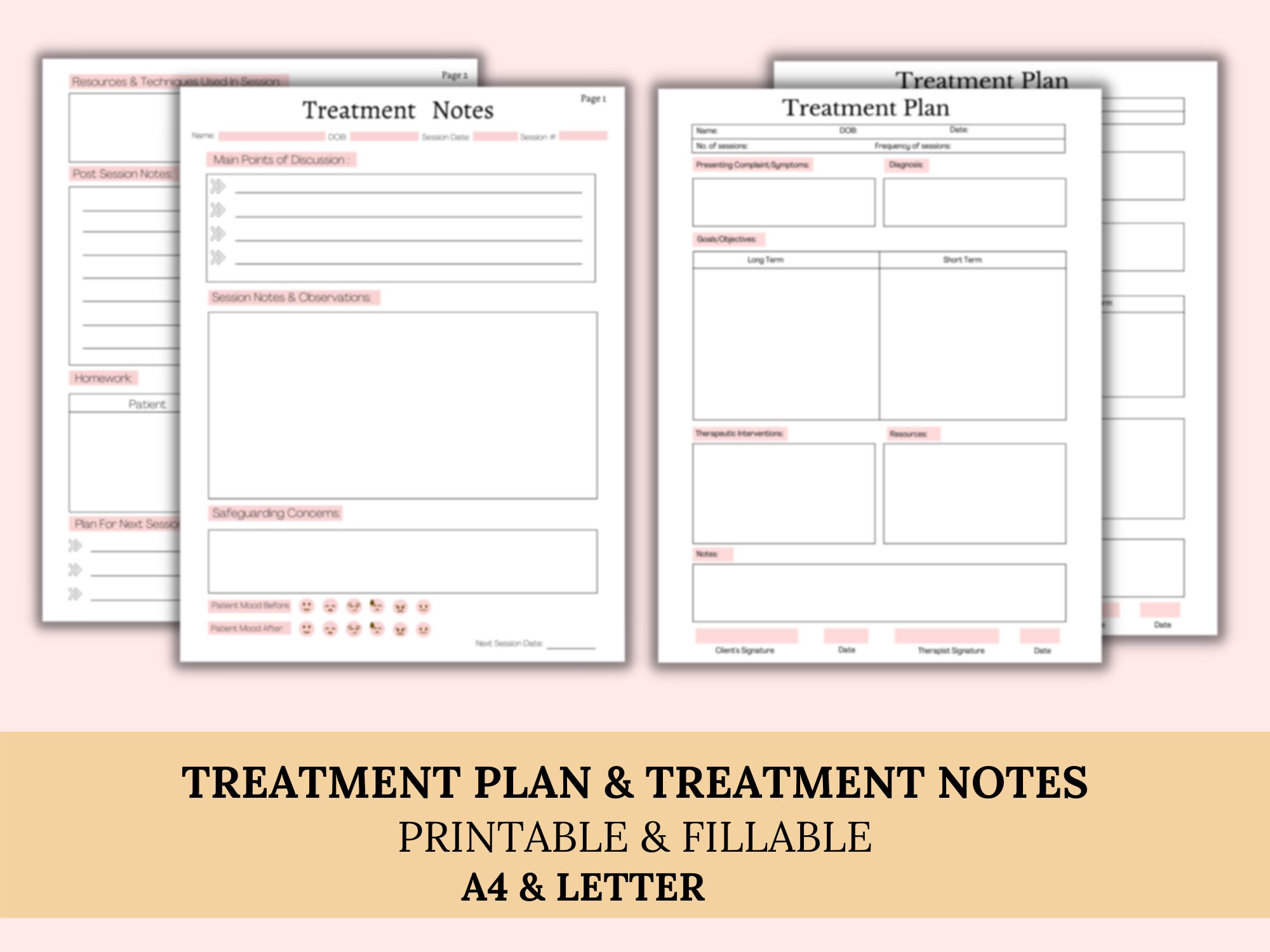 Therapist Bundle, Therapeutic Intervention, Therapy Goals, Therapy ...