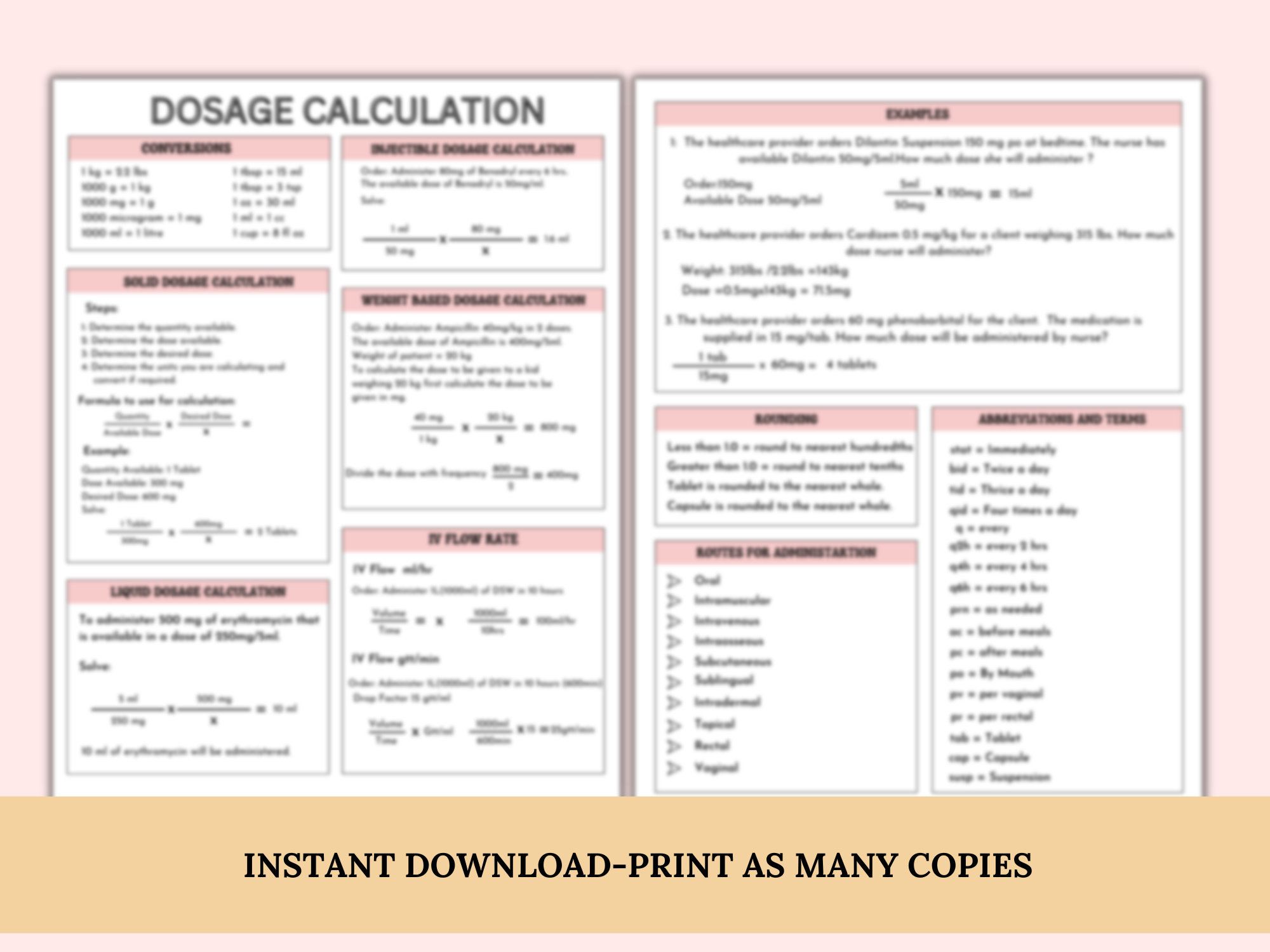 Dosage Calculation, Medication Dosage, Nursing Study Guide, Nurse Study ...