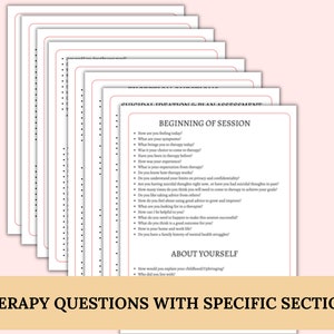 Therapist Bundle, Therapy Intervention, Therapy Goals, Therapy ...
