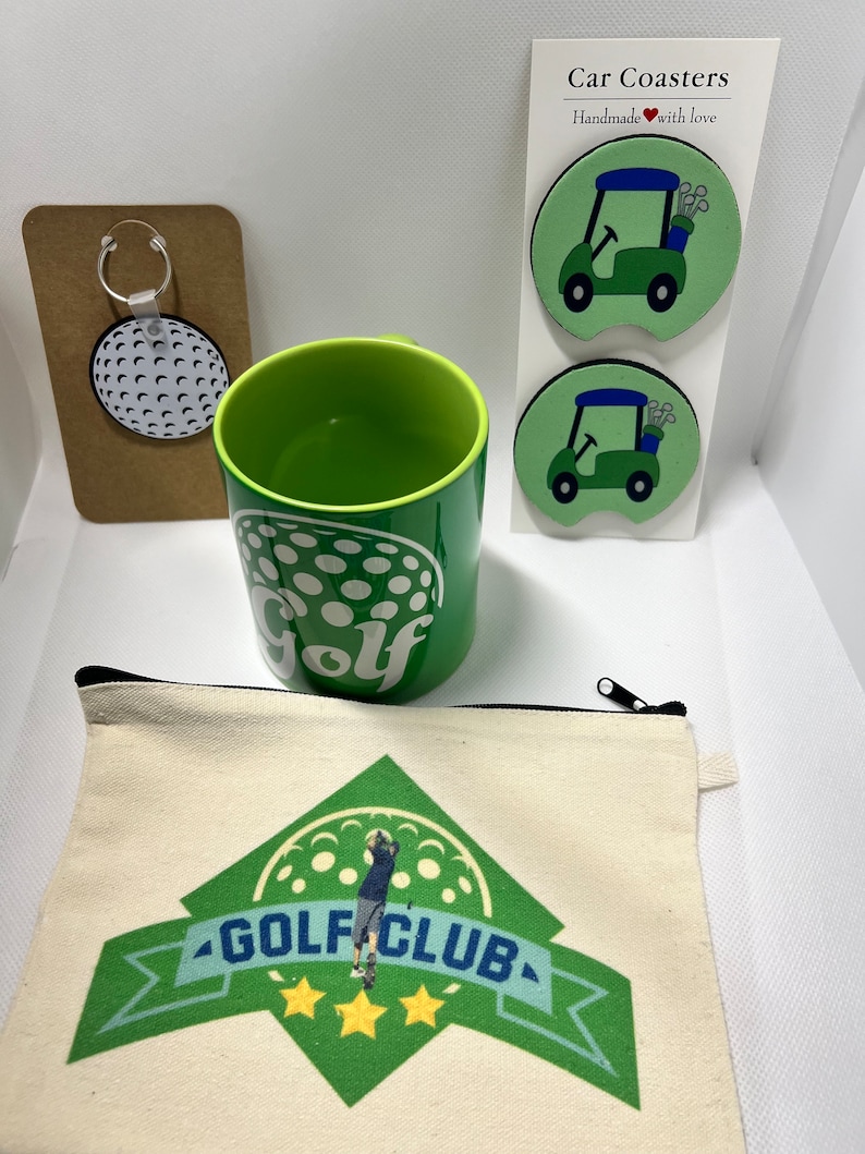 Golf Theme Mug Set - Etsy