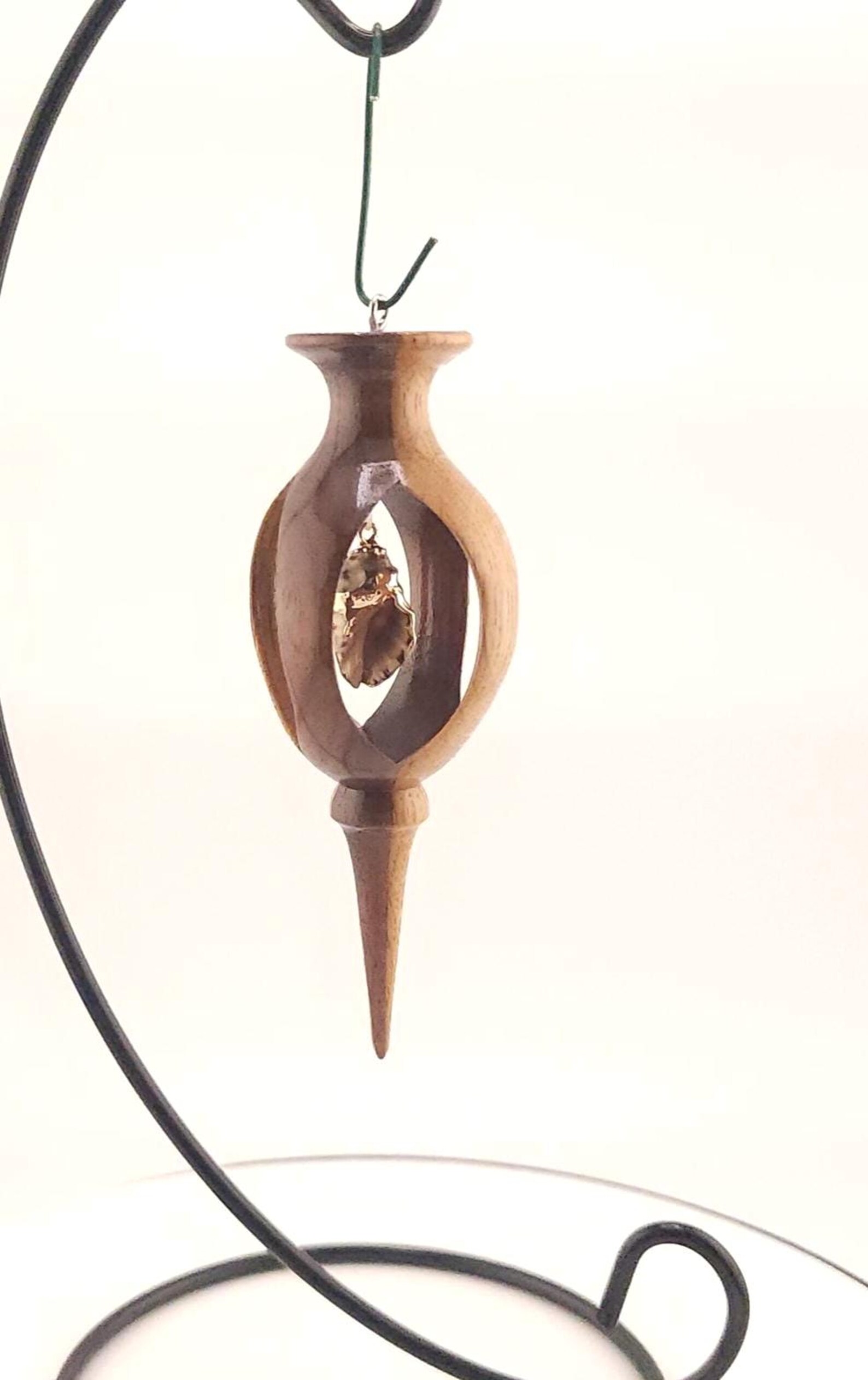 Shadowbox Ornament With Seashell Within an Inside-out Wood Turning - Etsy