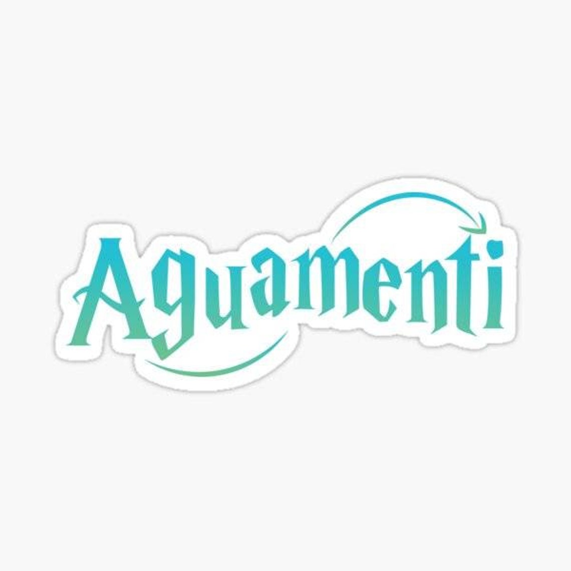 Harry Potter Aguamenti Stickers Vinyl Waterproof Die Cut | Etsy