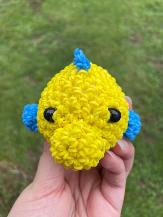 Flounder Rainbow Loom Loomigurumi Figure Rubber Bands - Etsy
