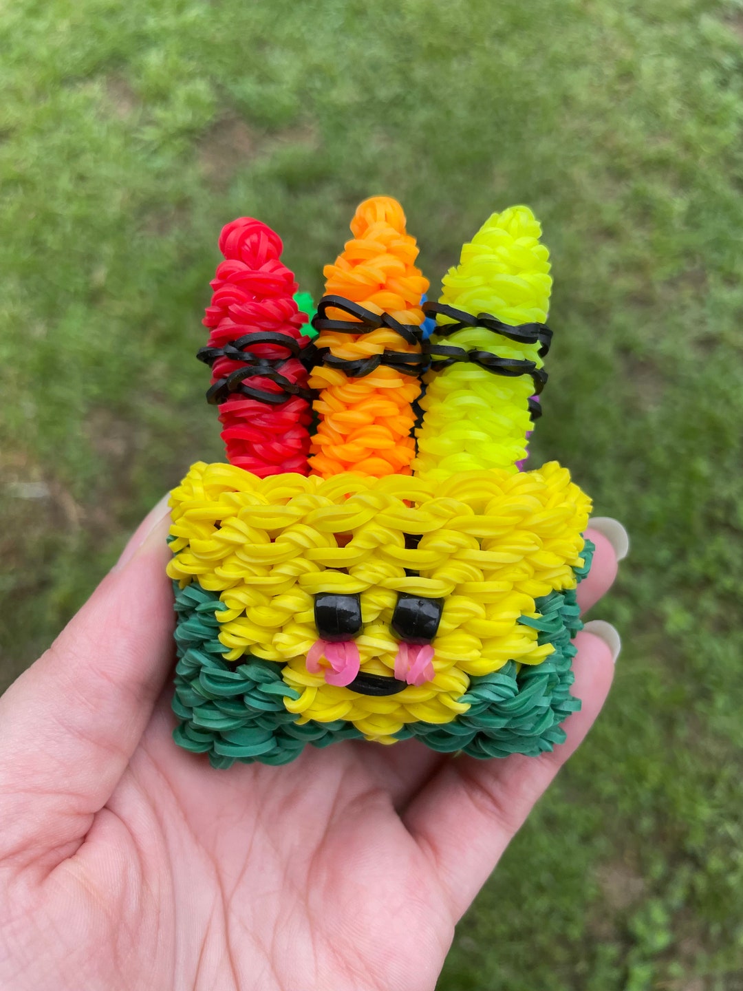 Crayon Box Rainbow Loom Crayons Rubber Bands - Etsy