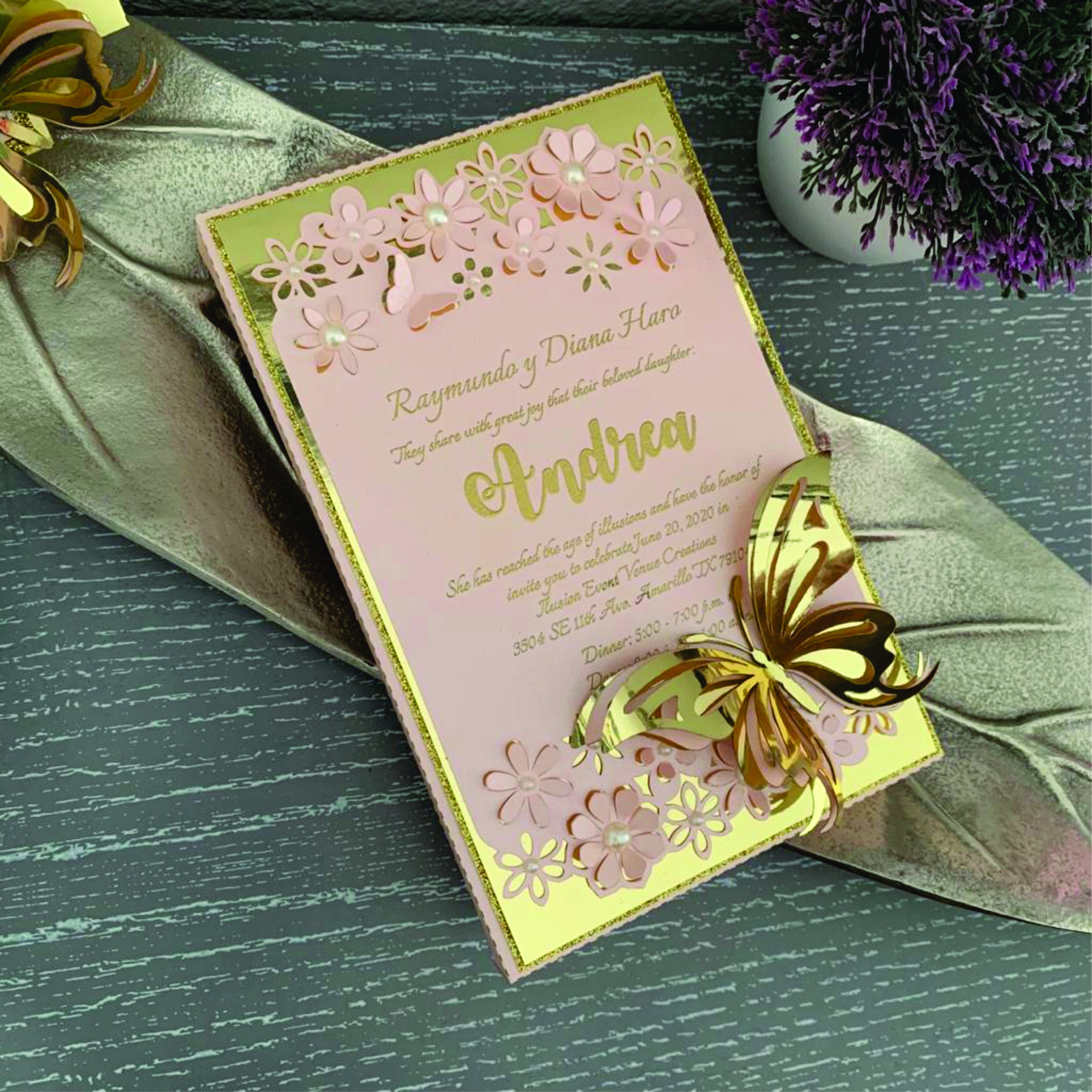 INVITACION EN CAJA Archivo de corte para hacer una bonita invitación de ...