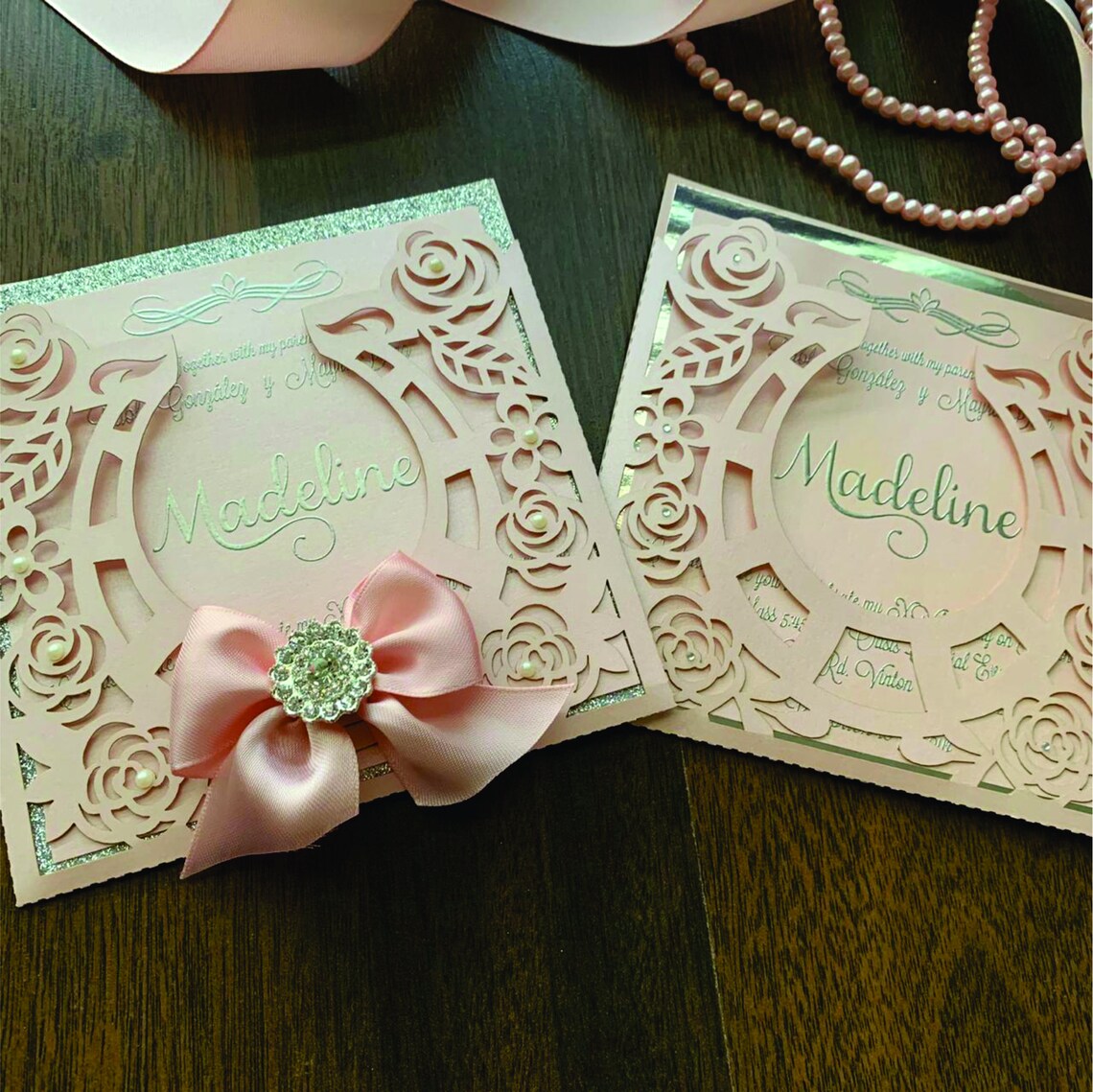 Horseshoe Cutting Invitation Template, Ideal for Cutting on a Plotter ...
