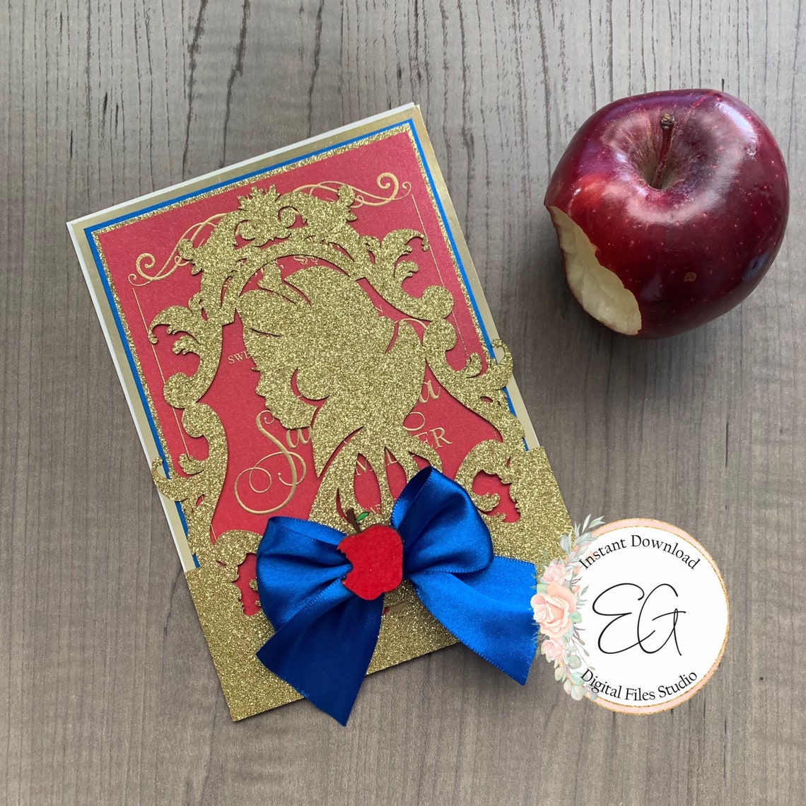 5x7 TEMPLATE CARD INVITATION Svg Dxf Ai Cdr - Etsy