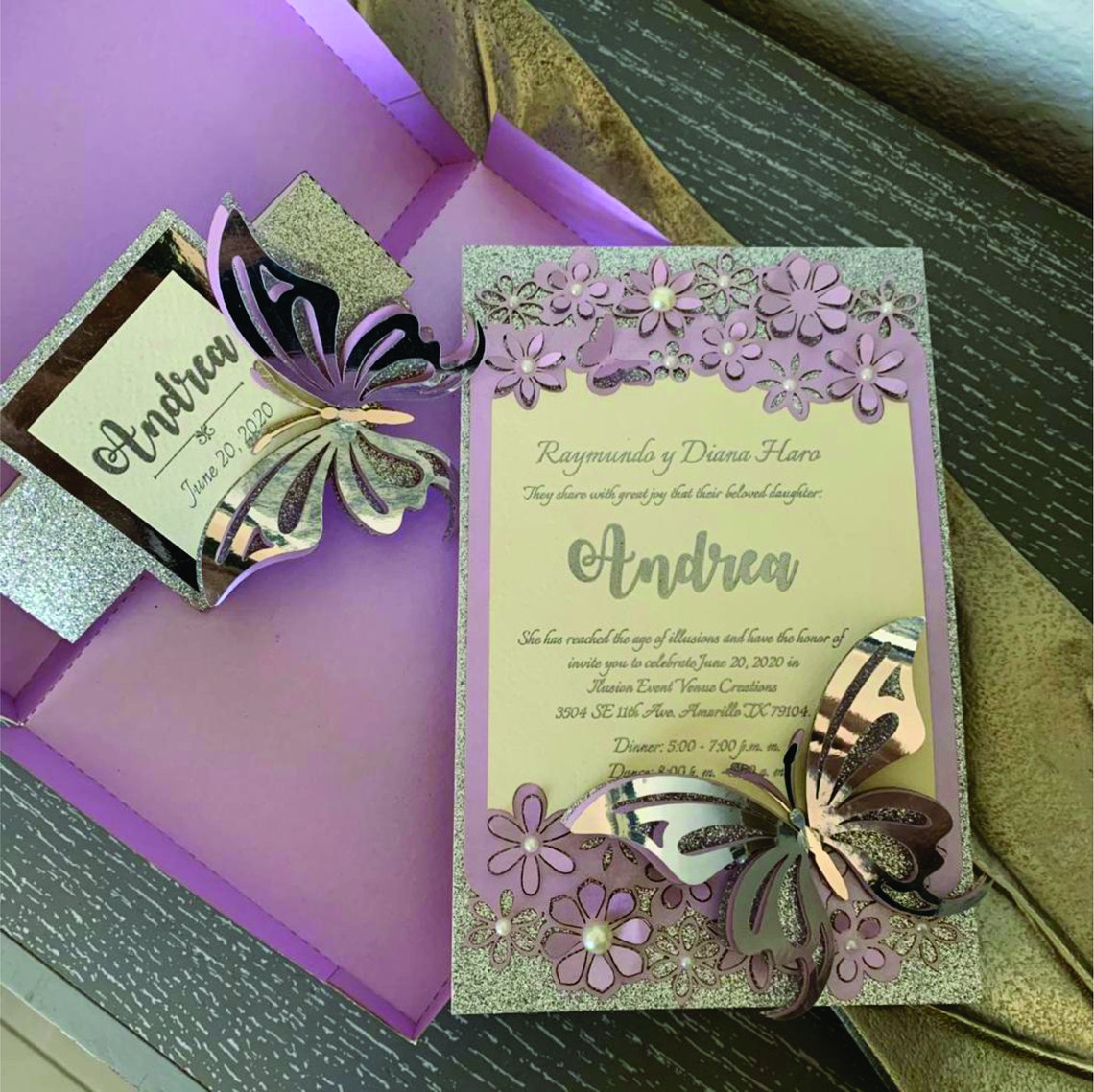 INVITACION EN CAJA Archivo de corte para hacer una bonita invitación de ...