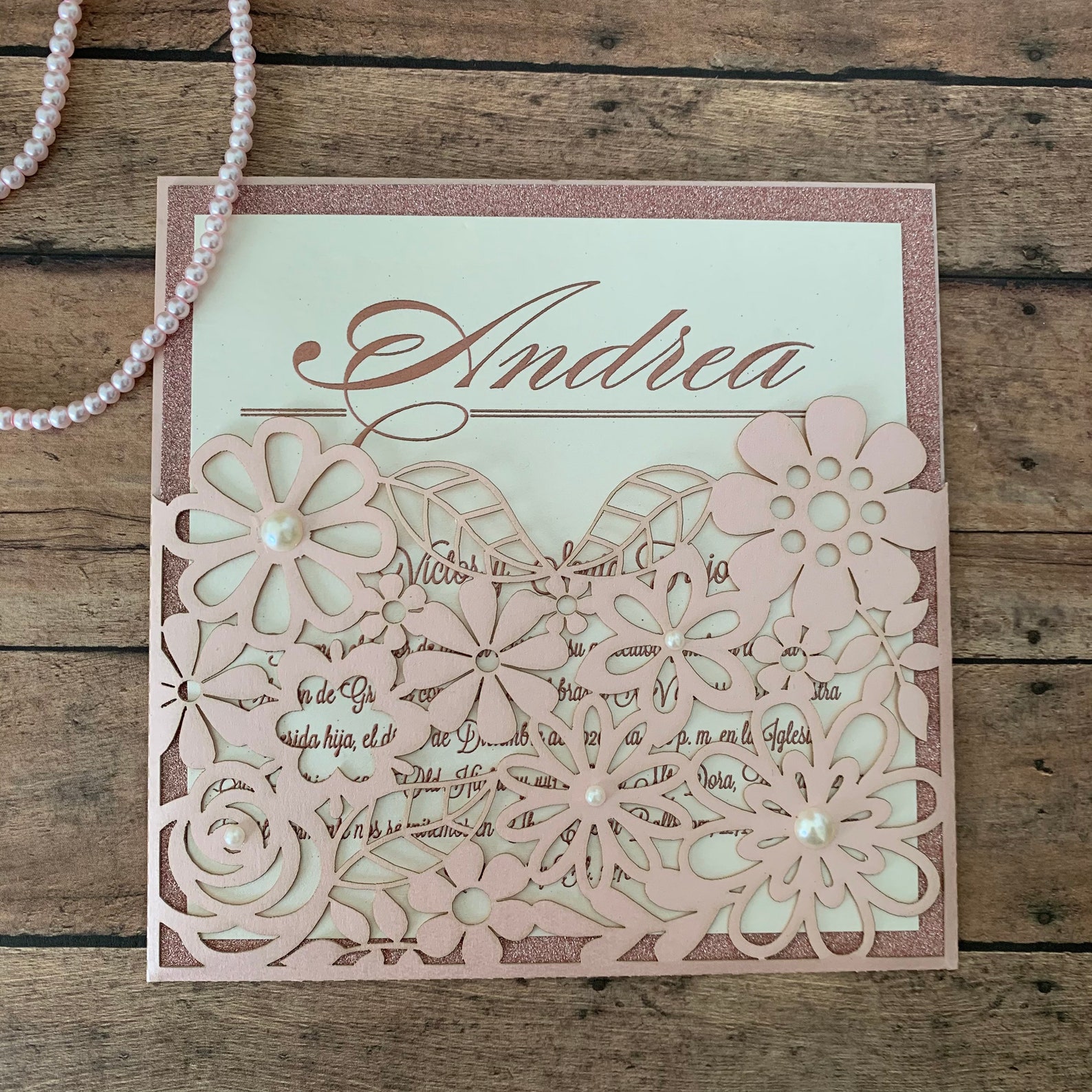 Wedding Card Pocket Template Laser Cut. Digital Download (svg, Eps, Dxf ...