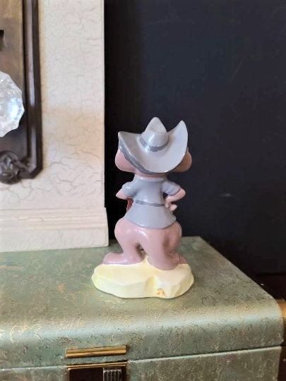 Jake the Rescuers Down Under Rare Vintage Disney Japan Porcelain Mouse ...
