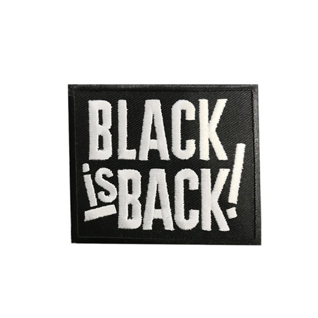 Black is Back - Jet Magazine Inspired Patch - Etsy