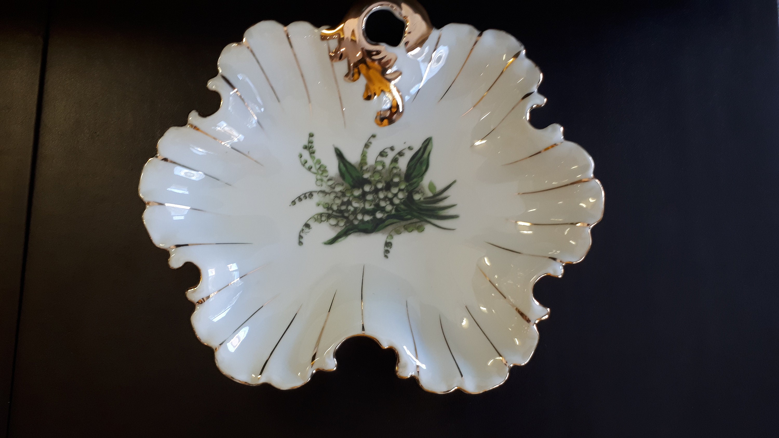 GC Japan Fine China Hand Painted Candy Bowl - Etsy