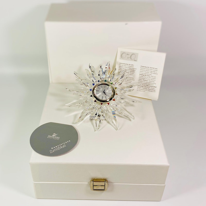 Swarovski Clock - Etsy
