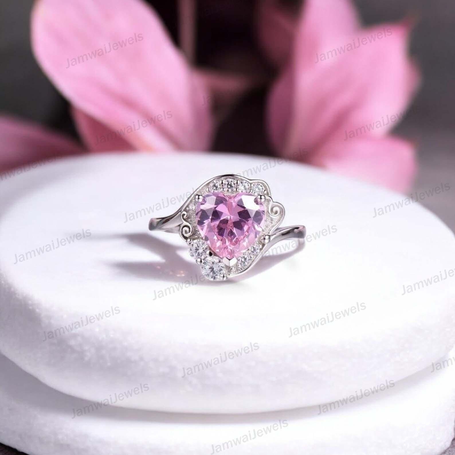 Usagi Engagement Ring, 925 Sterling Silver Ring, Sailor Moon Ring ...