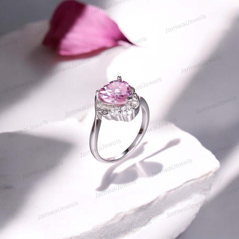 Usagi Engagement Ring, 925 Sterling Silver Ring, Sailor Moon Ring ...