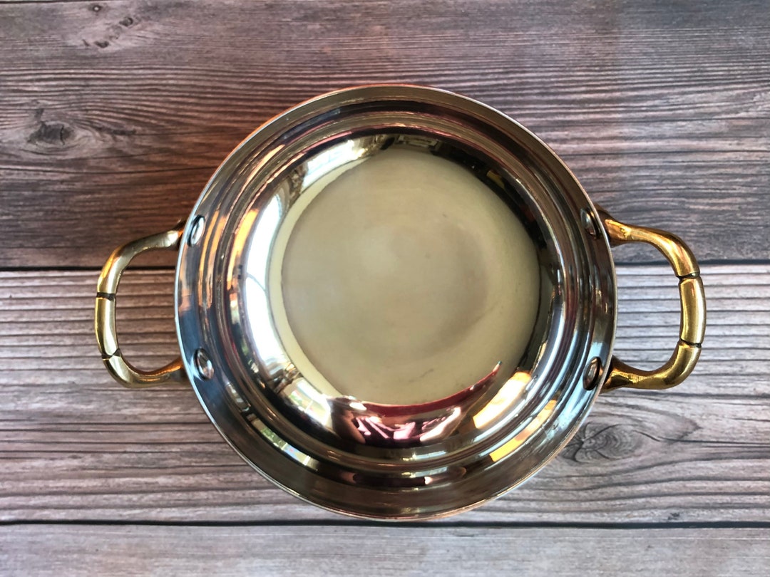 Mini Copper Pot With Handles - Etsy