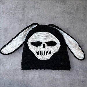 Crochet Skull Head Ski Mask/balaclava - Etsy