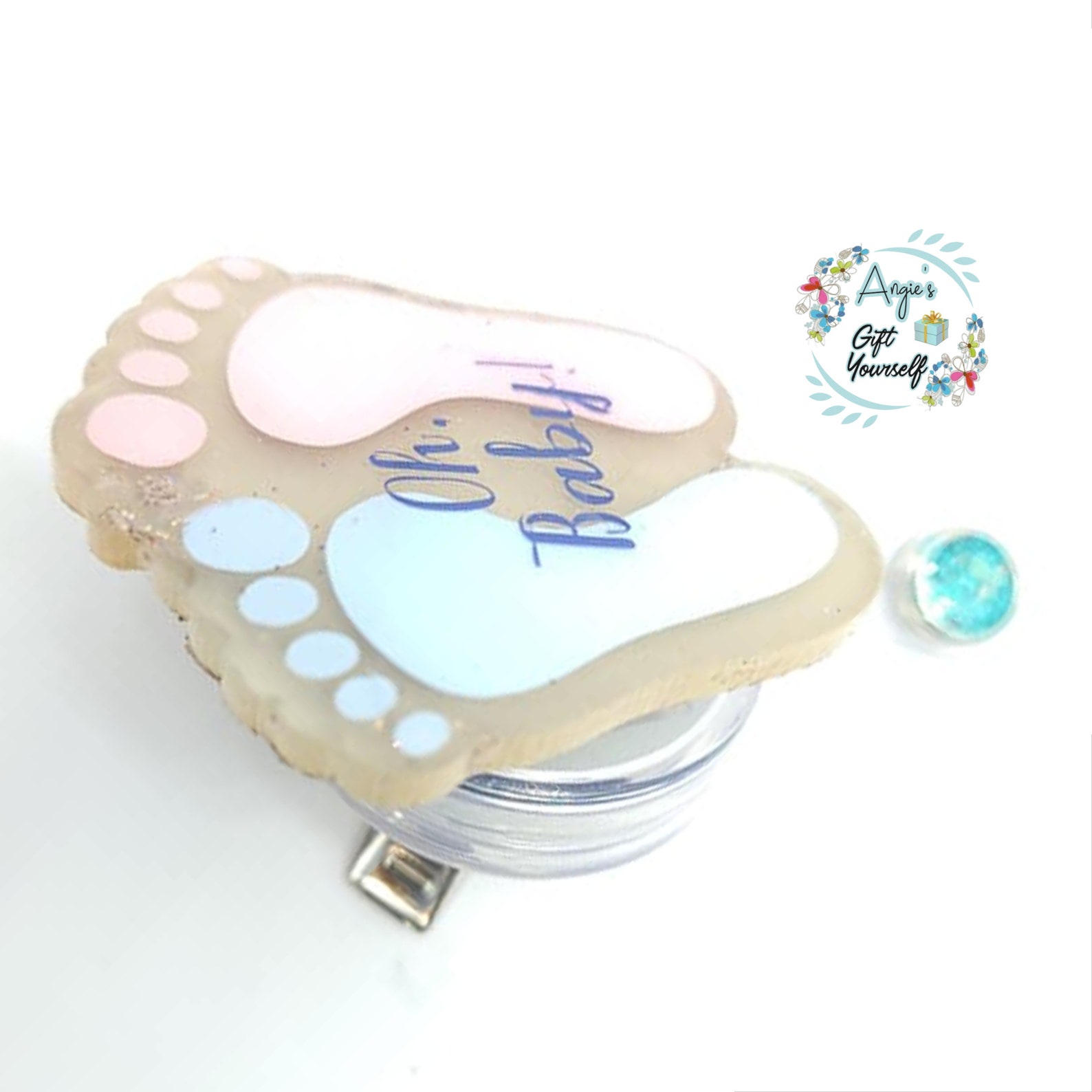 Baby Badge Reel Infant Badge Reel Newborn Badge Reel - Etsy UK