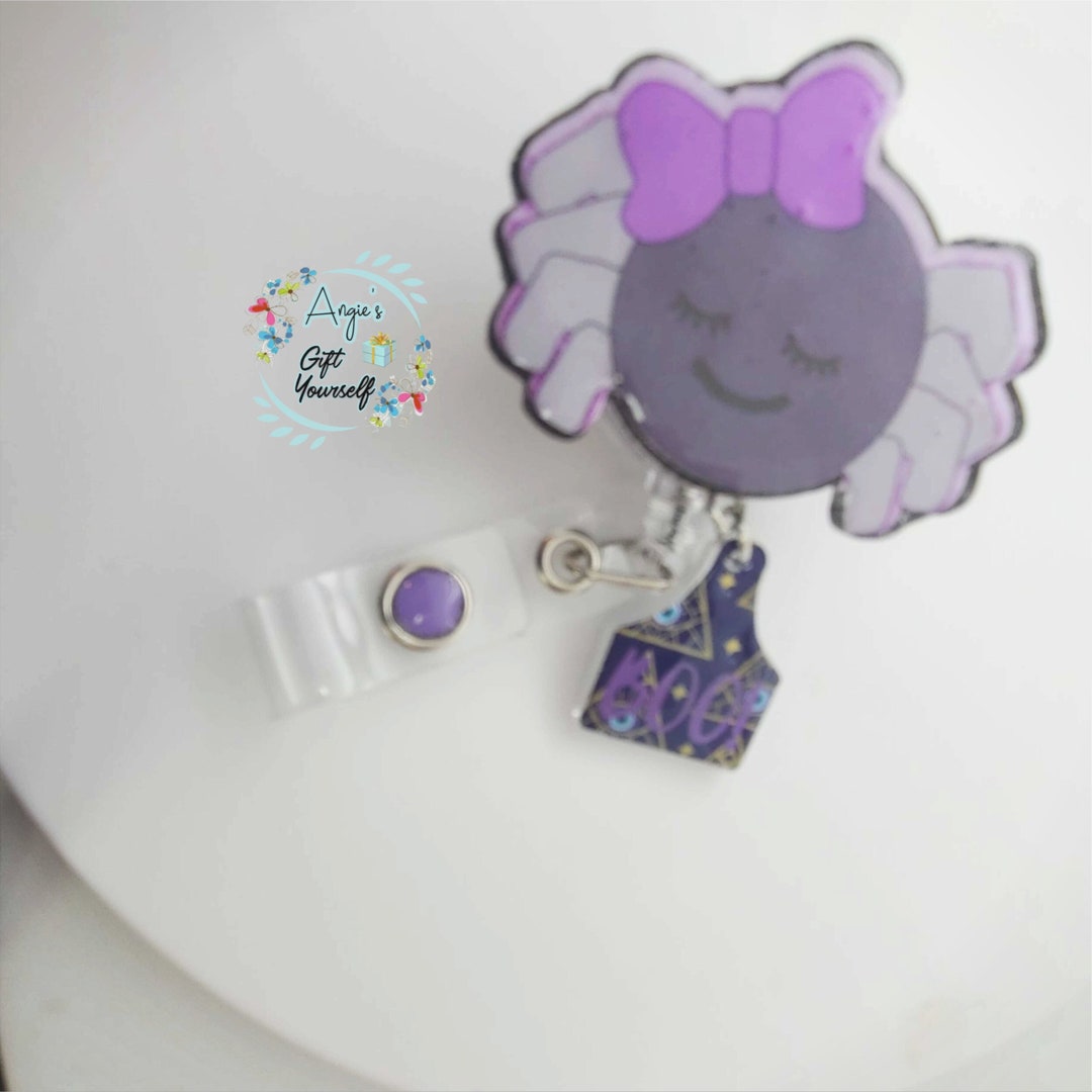 Spider Badge Reel | Badge Reel Spider | Halloween Badge Reel | Badge ...