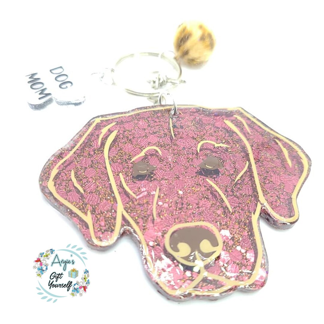 Chocolate Labrador Keychain Keychain Chocolate Labrador Chocolate Lab ...