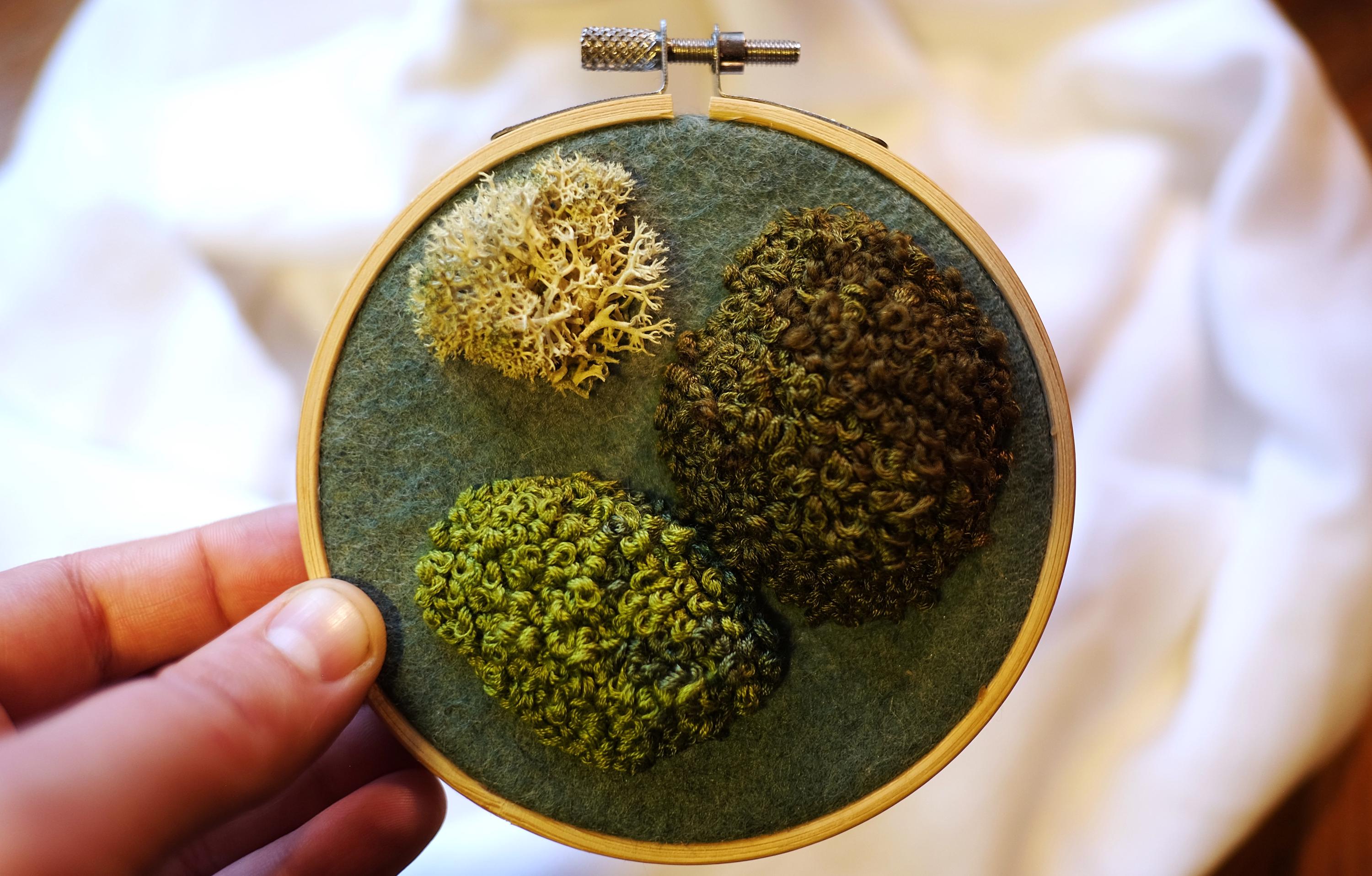 Moss Embroidery - Etsy