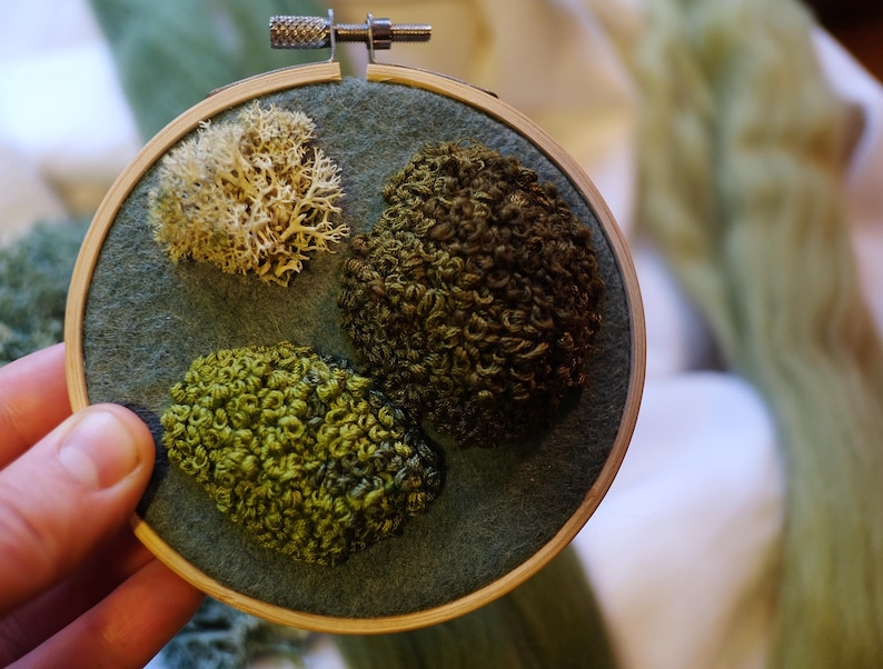 Moss Embroidery - Etsy
