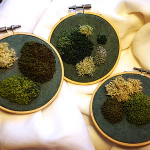 Moss Embroidery - Etsy