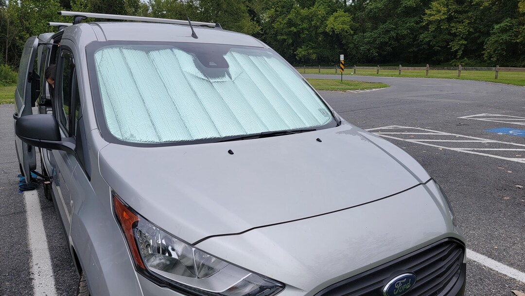 Stelletek Ford Transit Connect 2014-2023 Windshield Van Window Cover ...