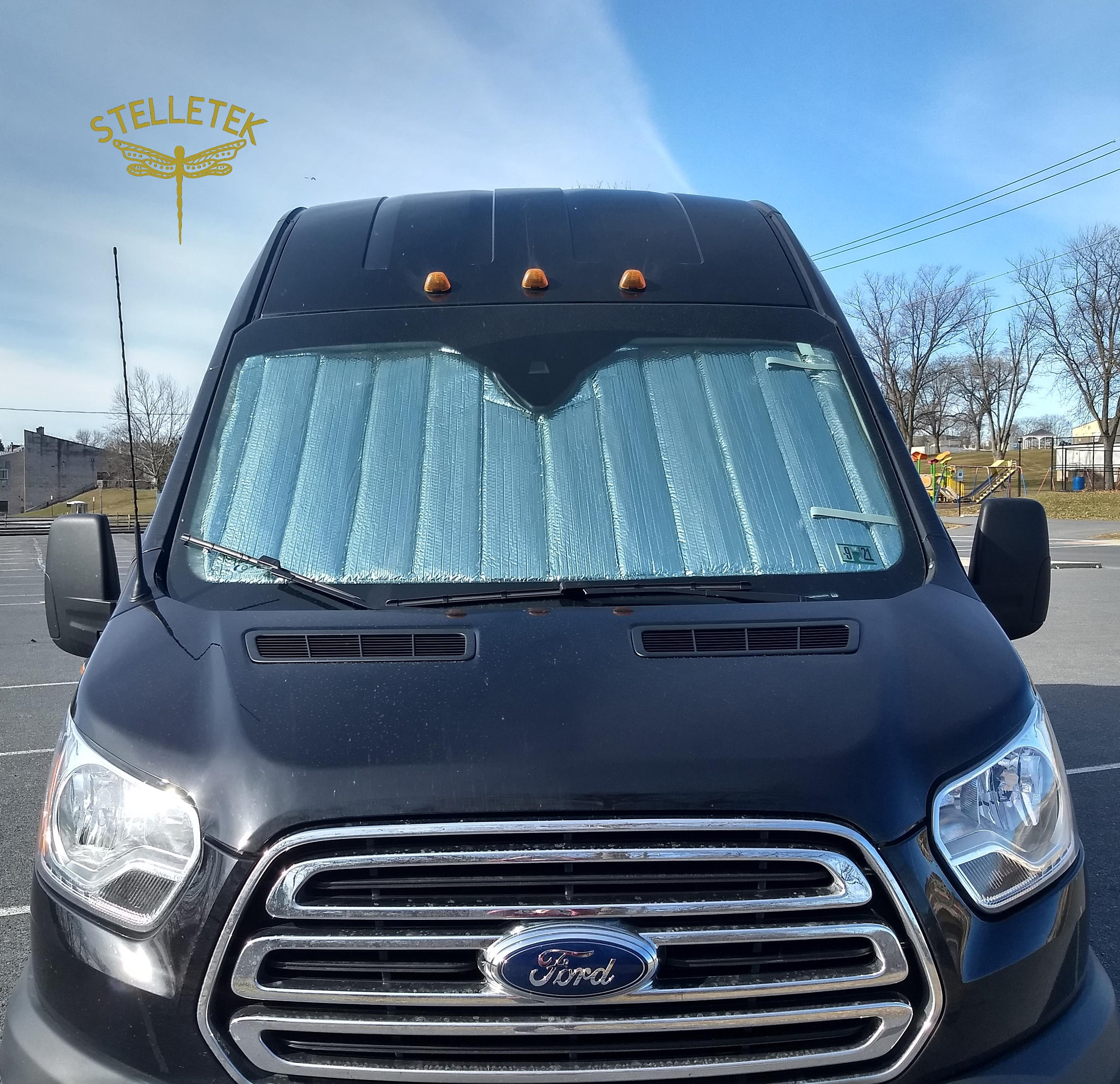Stelletek Ford Transit 2015-2022 Windshield Van Window Cover - Etsy UK