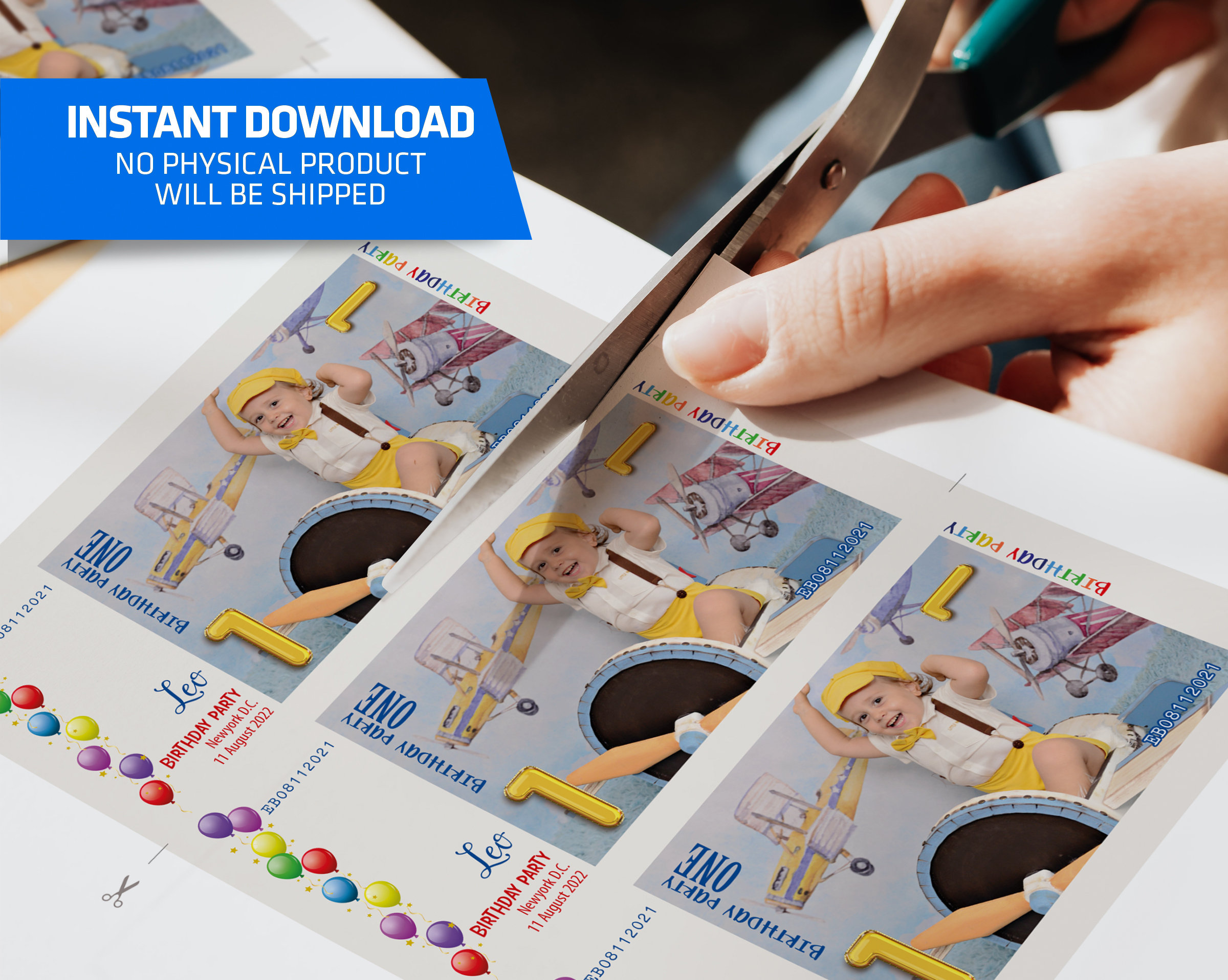 Kids Birthday Party Decorations Custom Monopoly Prop Money Your Face on ...