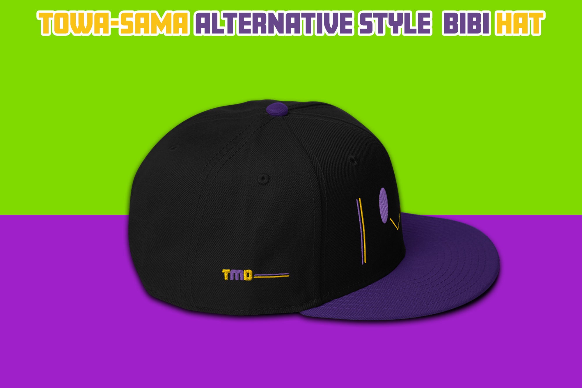 Hololive Alternative Style Towa-sama Bibi Snapback Hat 3D - Etsy