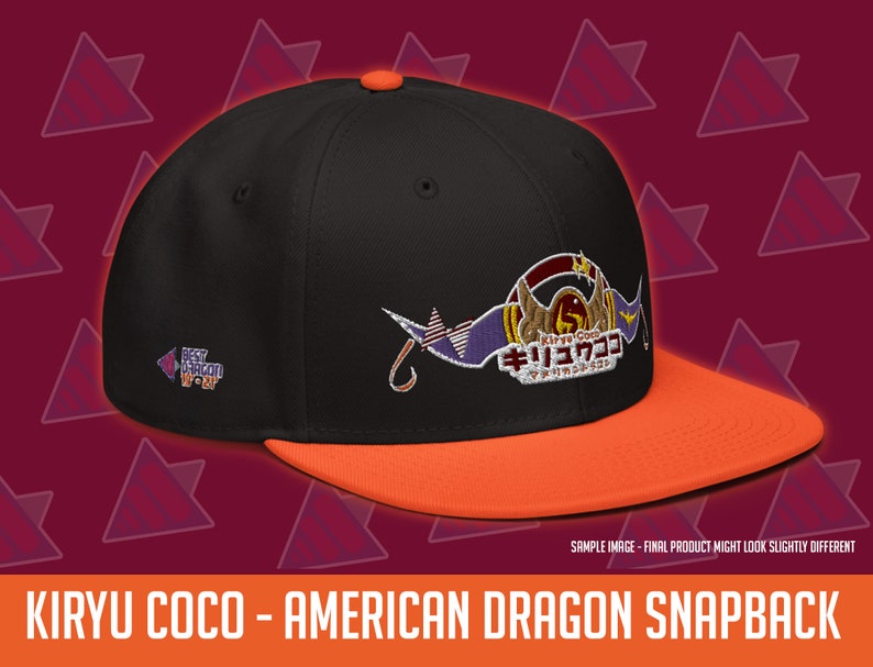Hololive Kiryu Coco American Dragon / Best Dragon Snapback | Etsy