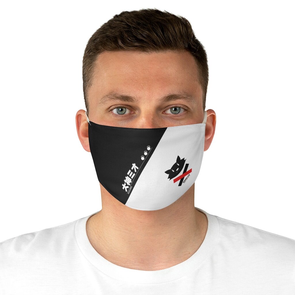 Hololive Ookami Mio Cloth Mask - Etsy