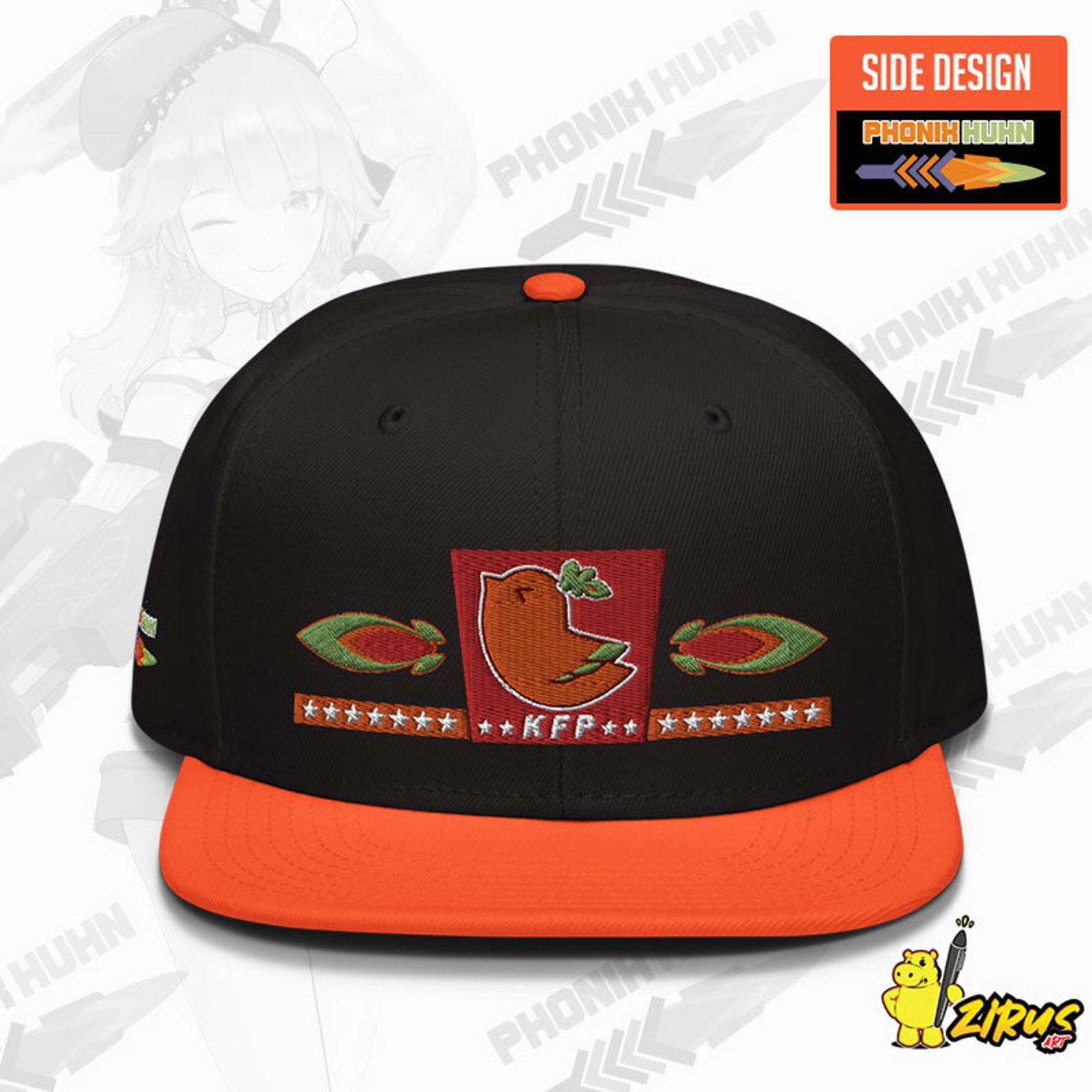 Hololive EN Takanashi Kiara kfp Cosplay Snapback - Etsy