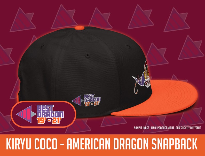 Hololive Kiryu Coco American Dragon / Best Dragon Snapback | Etsy