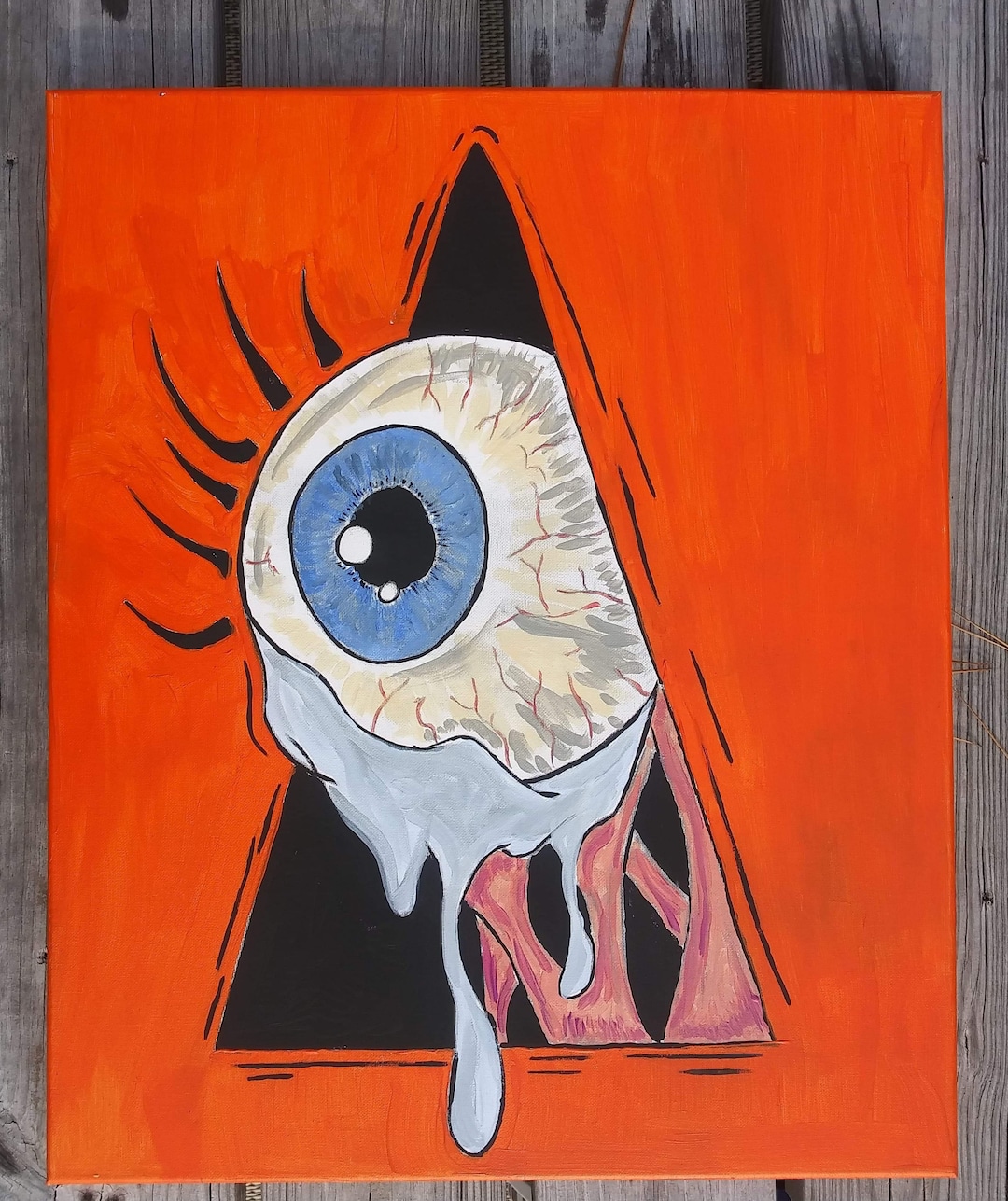 Clockwork Orange Eye - Etsy