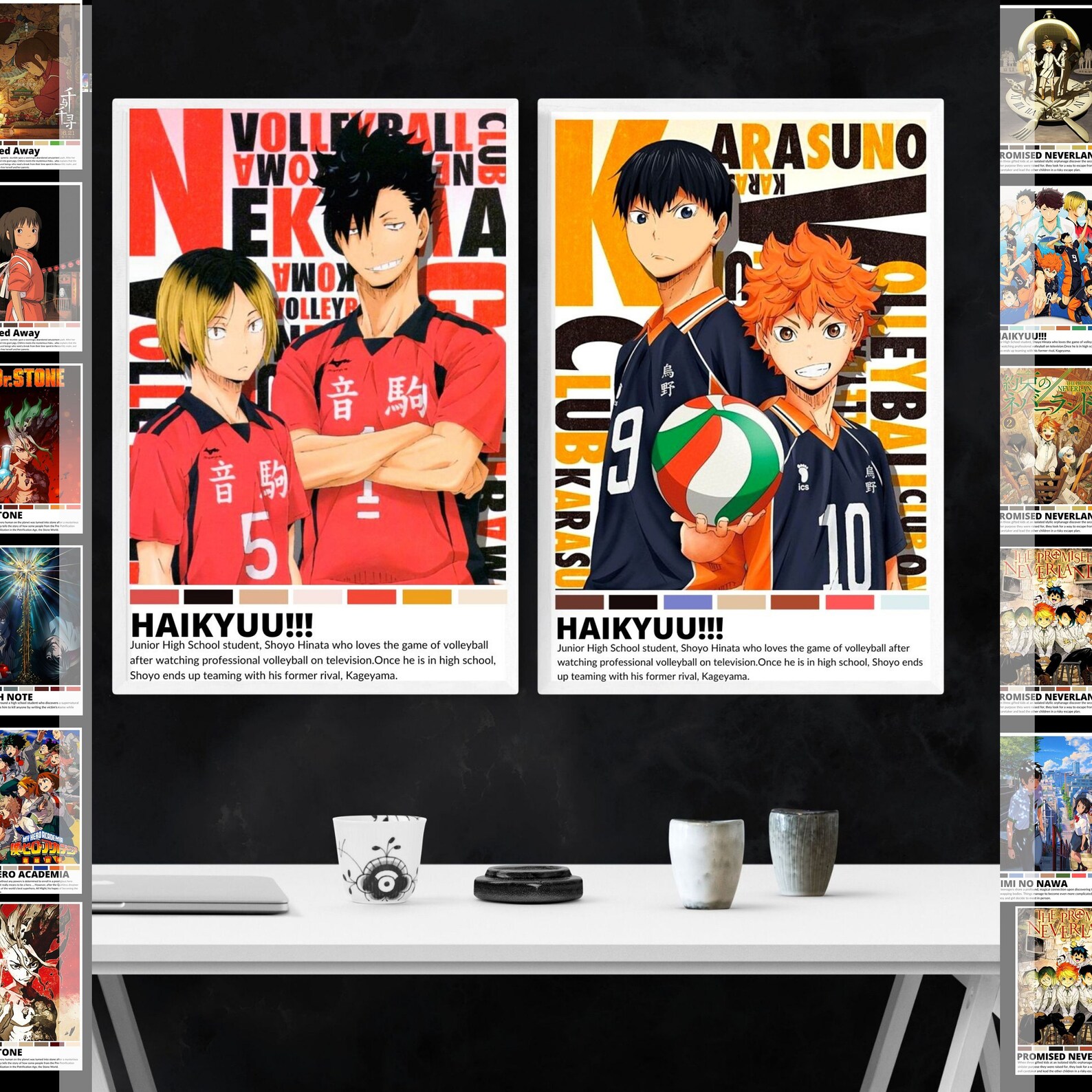 50 High Quality Anime Posters Digital Collage Kit Anime Info | Etsy