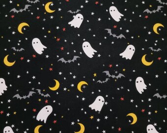 Halloween Flannel Fabric - Etsy