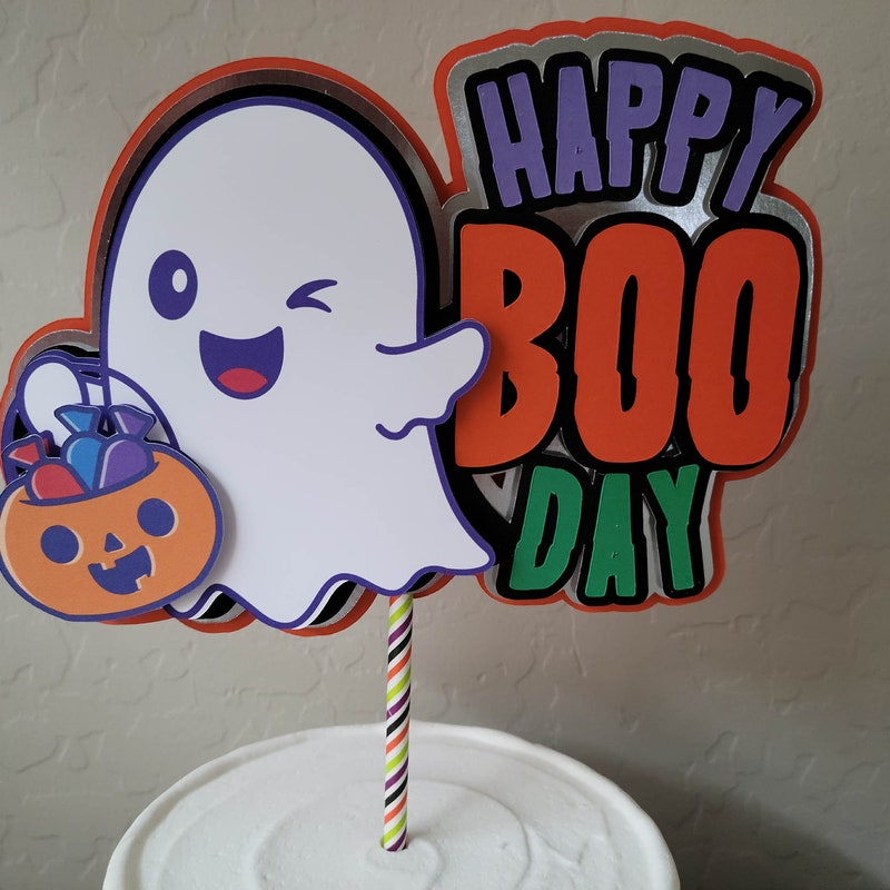 Happy Halloween Cake Topper - Etsy