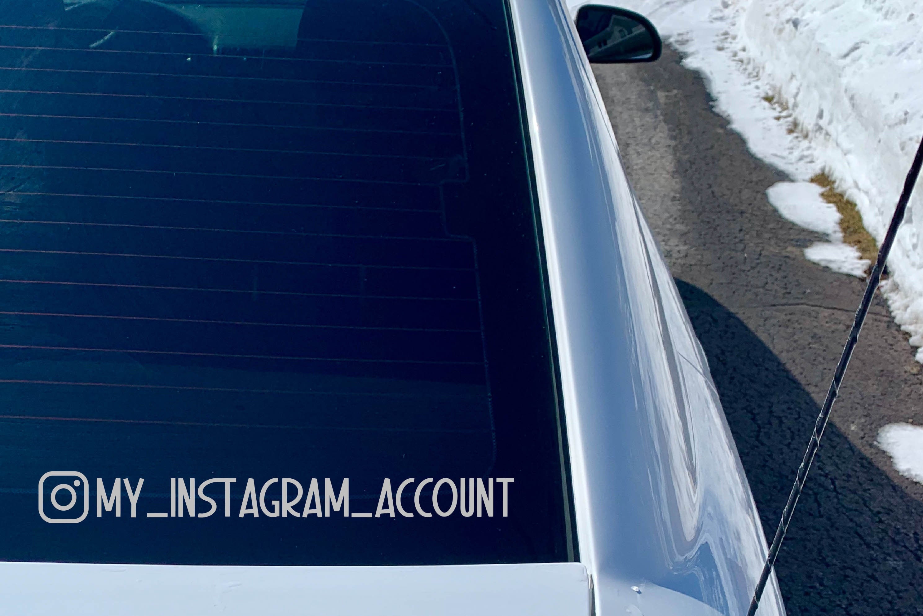 Social Media Car Decals Build Your Brand With Custom Vinyl | Etsy