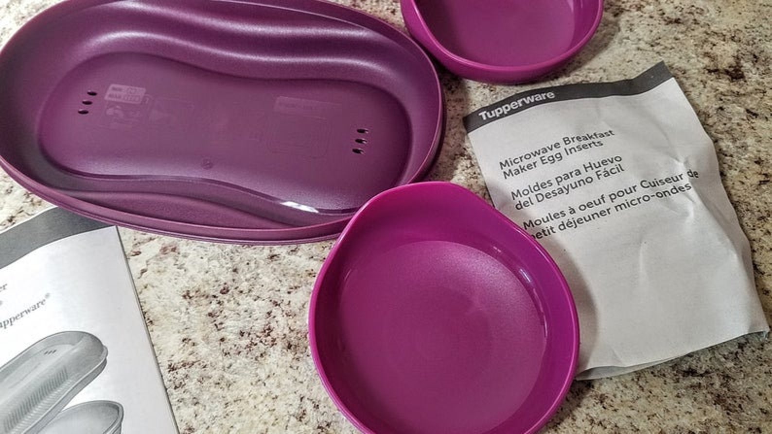 Nuevo Tupperware Breakfast Maker Microwave Egg Cooker | Etsy