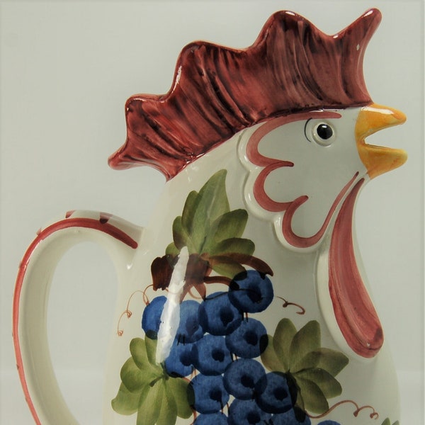 Rooster Pitcher - Etsy