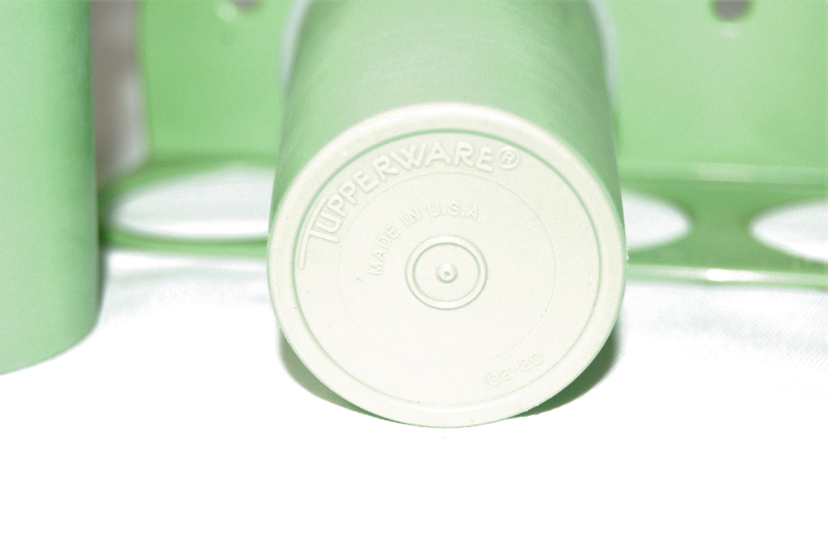 Vintage Tupperware Spice Containers With Rack Wall Mount - Etsy