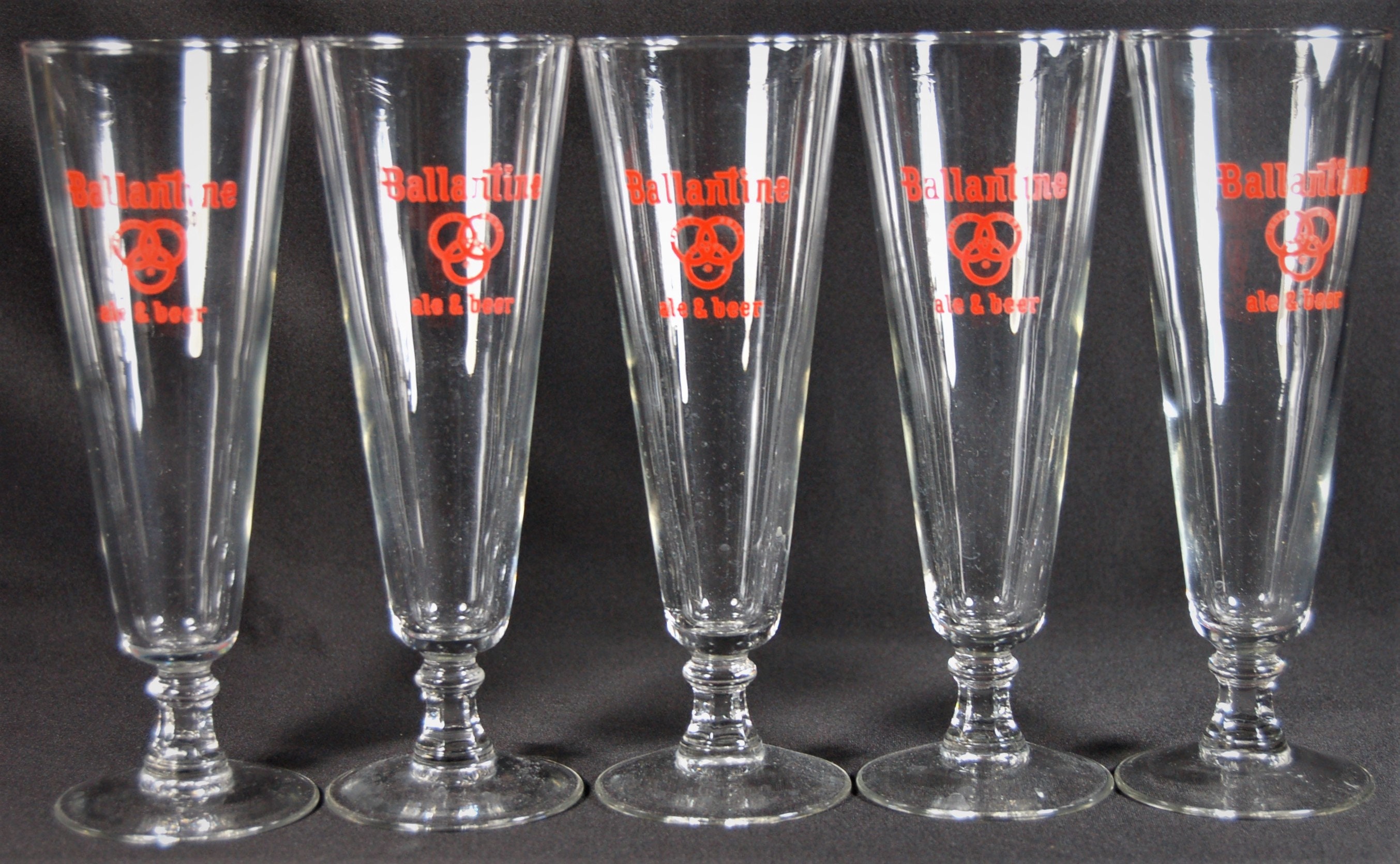 4 Vintage Ruppert Knickerbocker Beer Glasses 1950's - Etsy